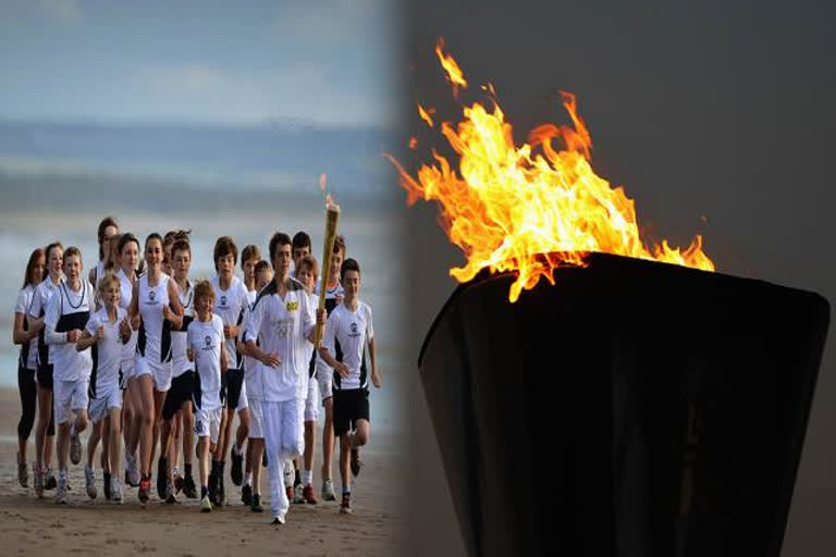 Tokyo 2020 Olympic relay torch design unveiled