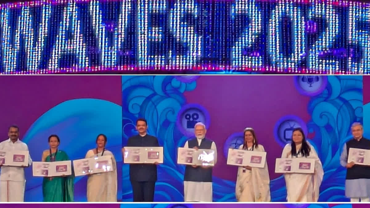 WAVES 2025: PM Modi Releases Commemorative Postage Stamps Honouring 5 ...