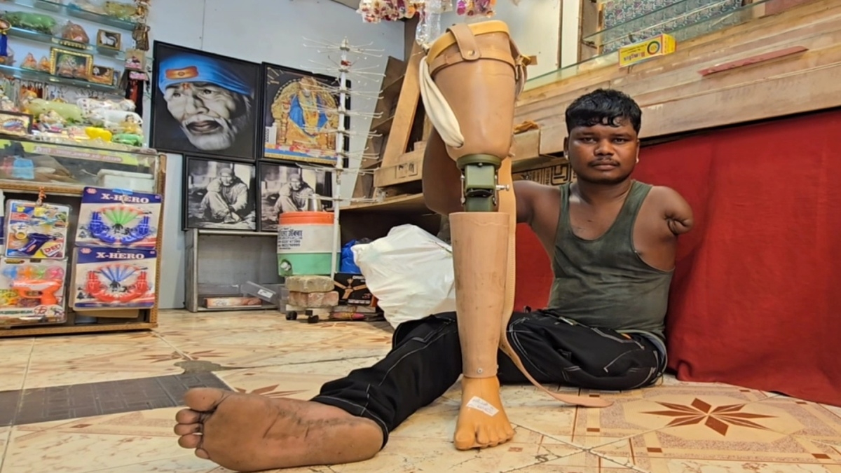 Man With One Arm And One Leg Finds Hope In Sai Baba Trust After ETV ...