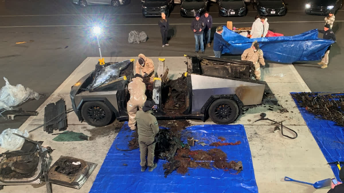 Soldier Shot Self In Head Before Cybertruck Exploded Outside Trump's ...