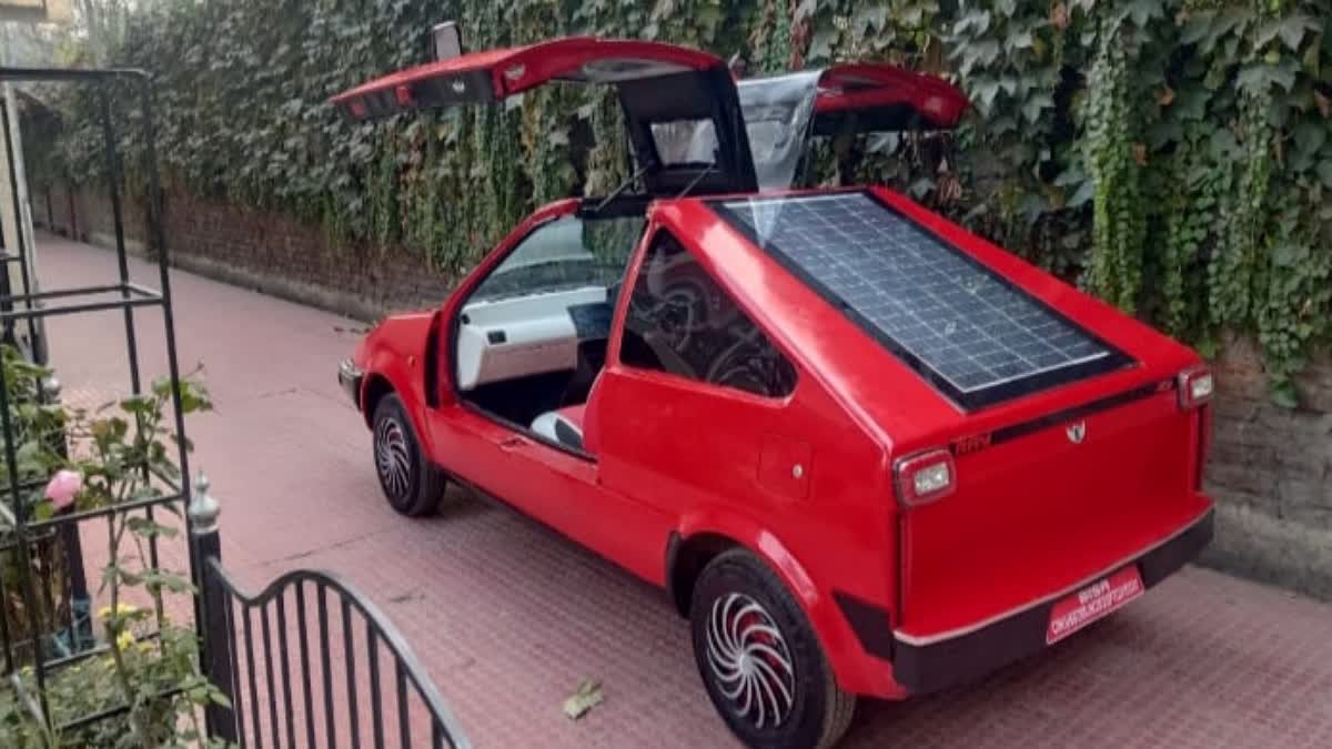 'RAY' Of Hope: 'India's First' Solar-Powered Car Set To Hit Kashmir ...