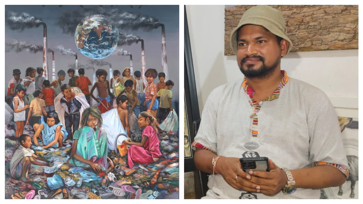 Expression Of Silence: Odisha Artist Who Hears Through Eyes, Speaks In ...