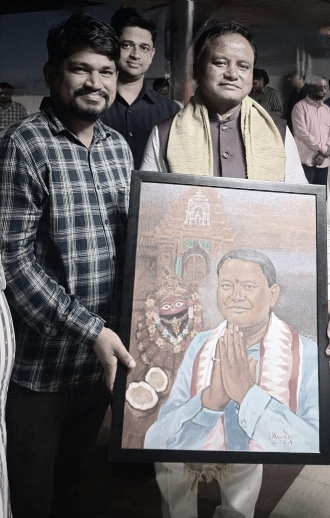 Expression Of Silence: Odisha Artist Who Hears Through Eyes, Speaks In ...
