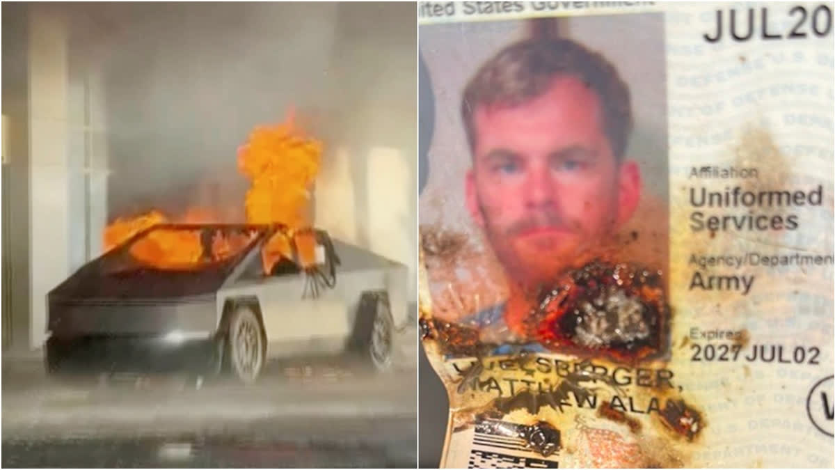 Matthew Livelsberger, Soldier Who Blew Up Tesla At Trump Hotel Left ...