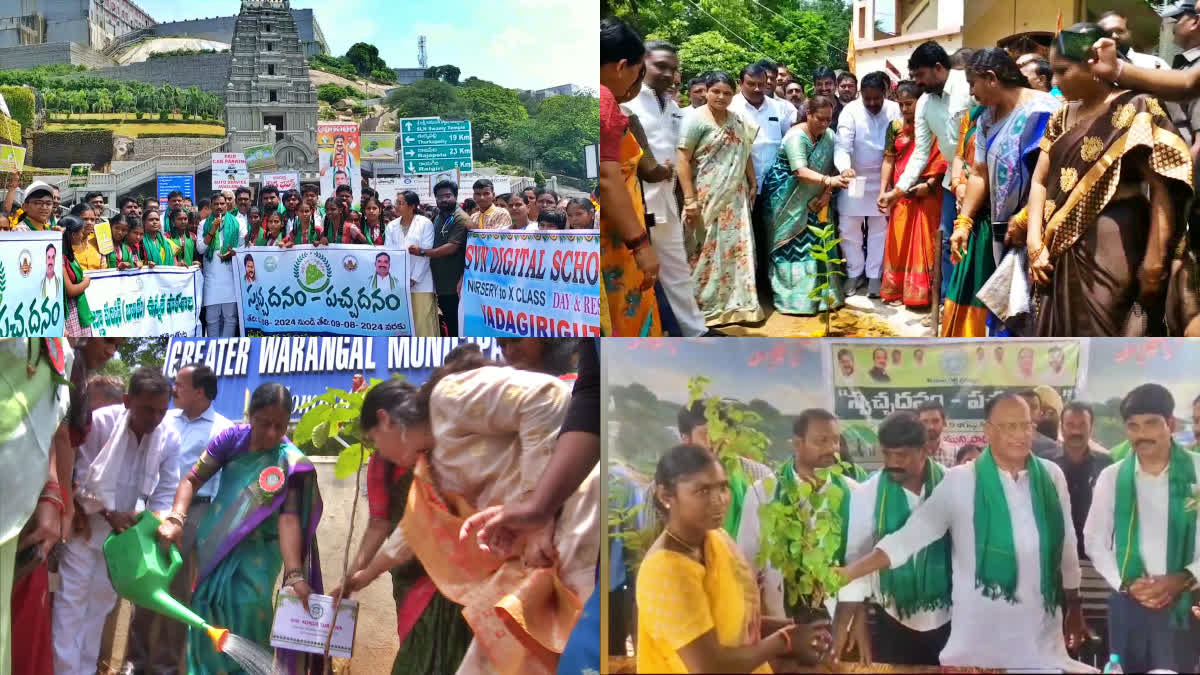 పర్యావరణ పరిరక్షణే లక్ష్యంగా రాష్ట్రవ్యాప్తంగా 'స్వచ్ఛ ద‌నం - పచ్చ దనం ...