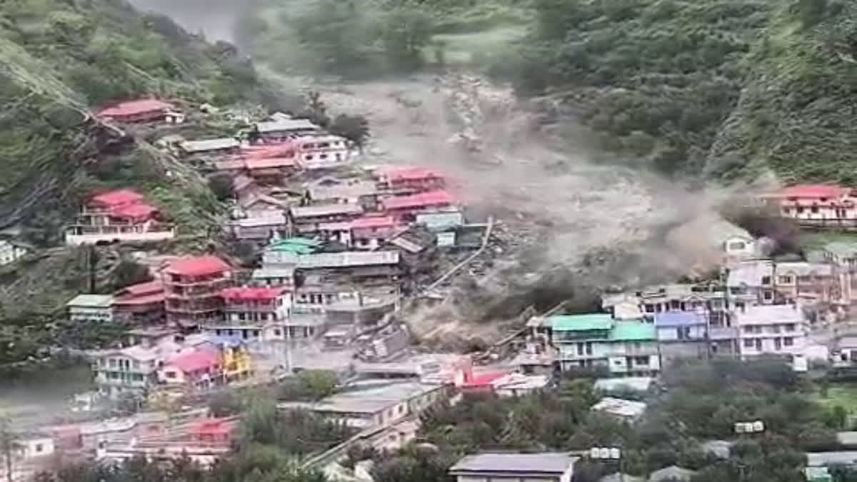 Uttarkashi Flood: Cloudburst Triggers Massive Devastation In Dharali, At Least 4 Dead
