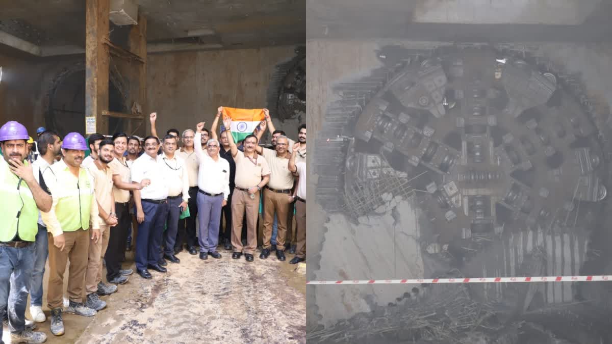 DMRC की बड़ी सफलता, फेज 4 की गोल्डन लाइन मेट्रो पर सुरंग बनाने का काम ...