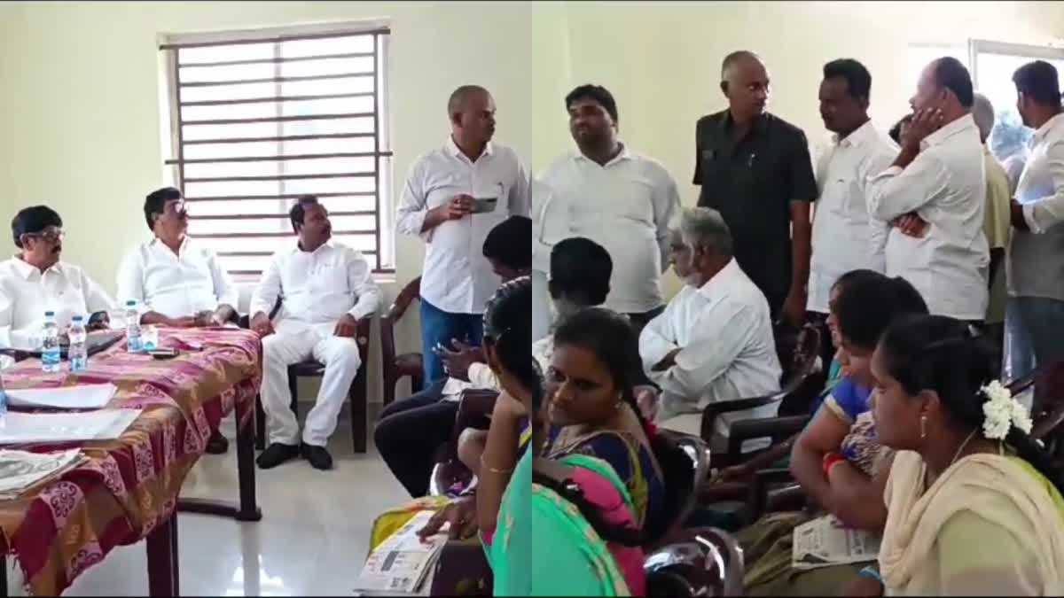 MLA Anam Ramanarayana Reddy Stopped YSRCP Leaders Secret Meeting With ...