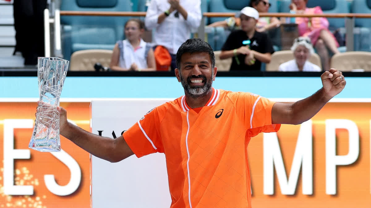 Rohan Bopanna Becomes Oldest-Ever To Win ATP 1000 Event Match