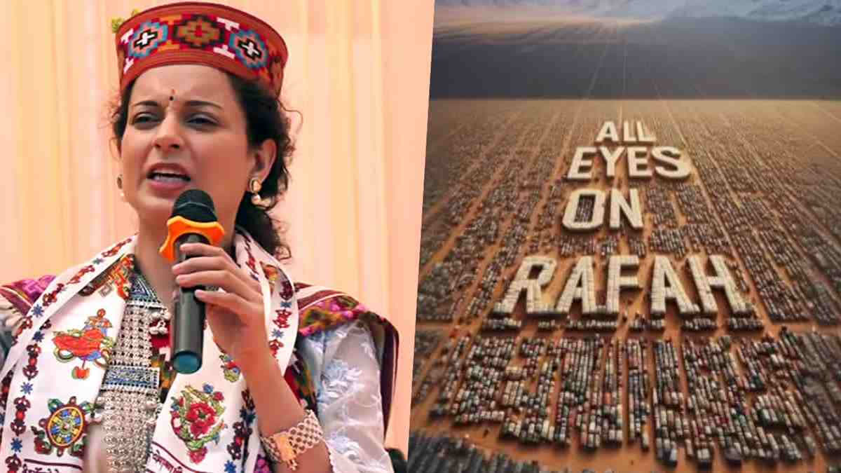 Kangana Ranaut Calls out 'All Eyes on Rafah Gang', Accuses Film ...