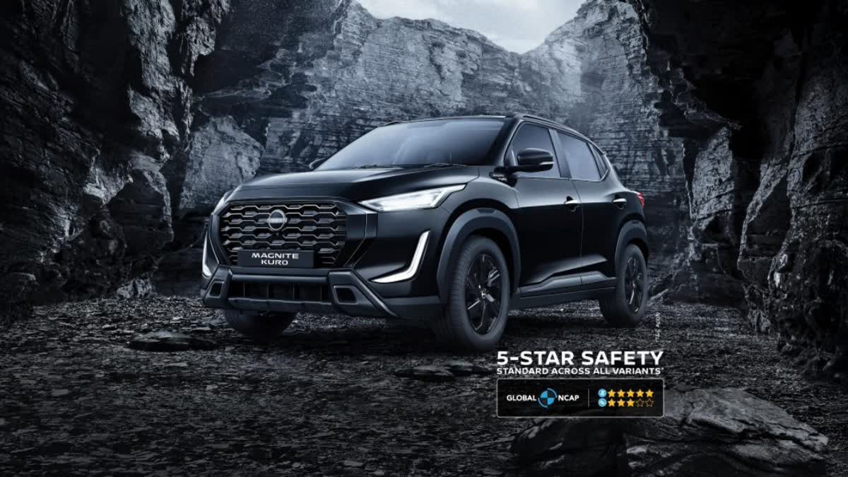 ब्लैक-आउट ट्रीटमेंट में शानदार लग रही नई Nissan Magnite Kuro एडिशन, जानें क्या है कीमत