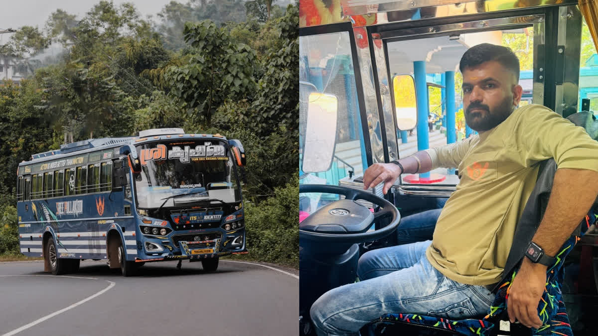 A Bus Owner From Kasaragod Has Introduced A Unique Hybrid AC Bus In ...
