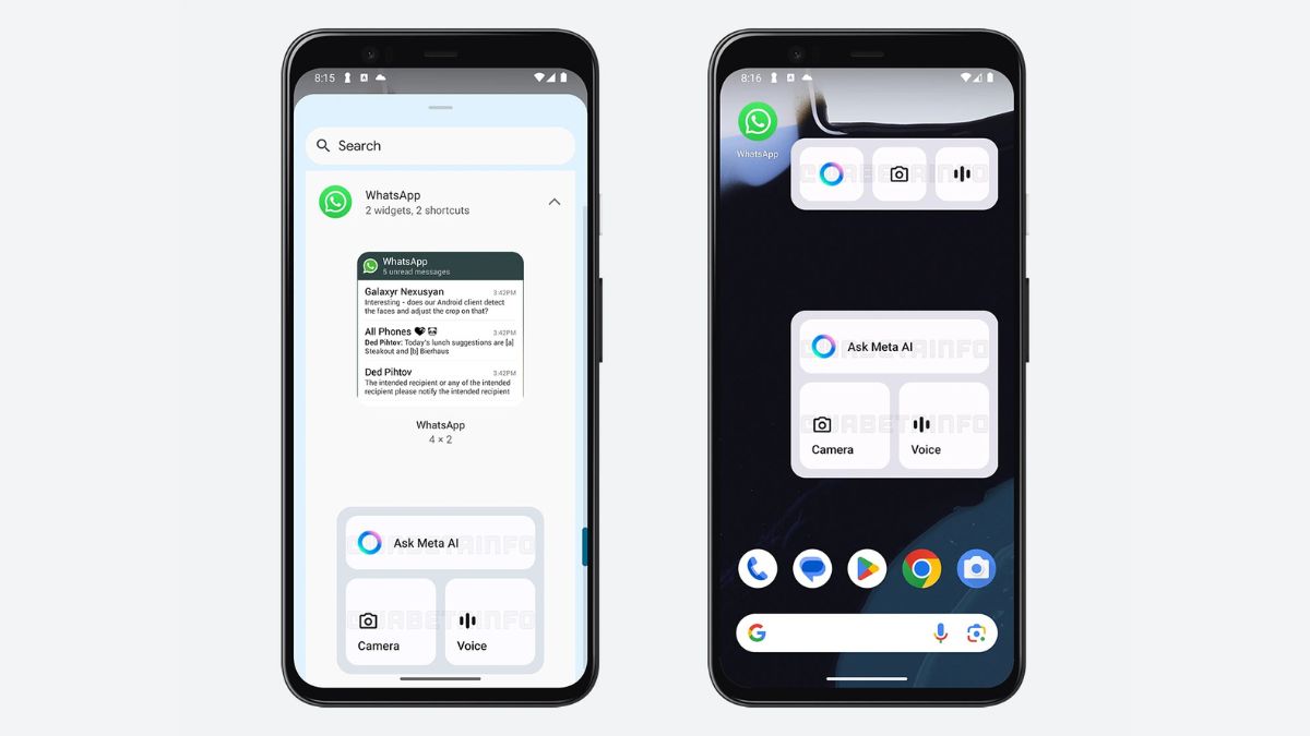 WhatsApp Rolls Out Beta AI-Generated Group Icons, Meta AI Widget Features: All Details Here