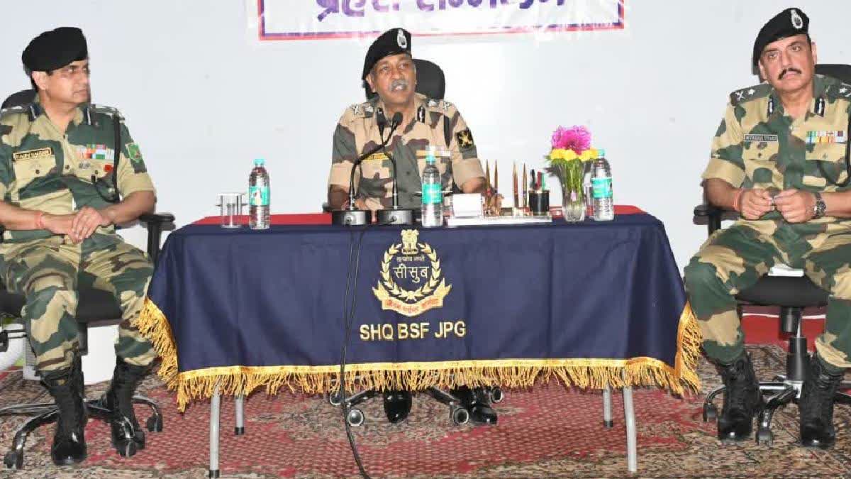 ADG BSF Eastern Command Inspects Indo-Bangla Border, Teesta and Tin ...