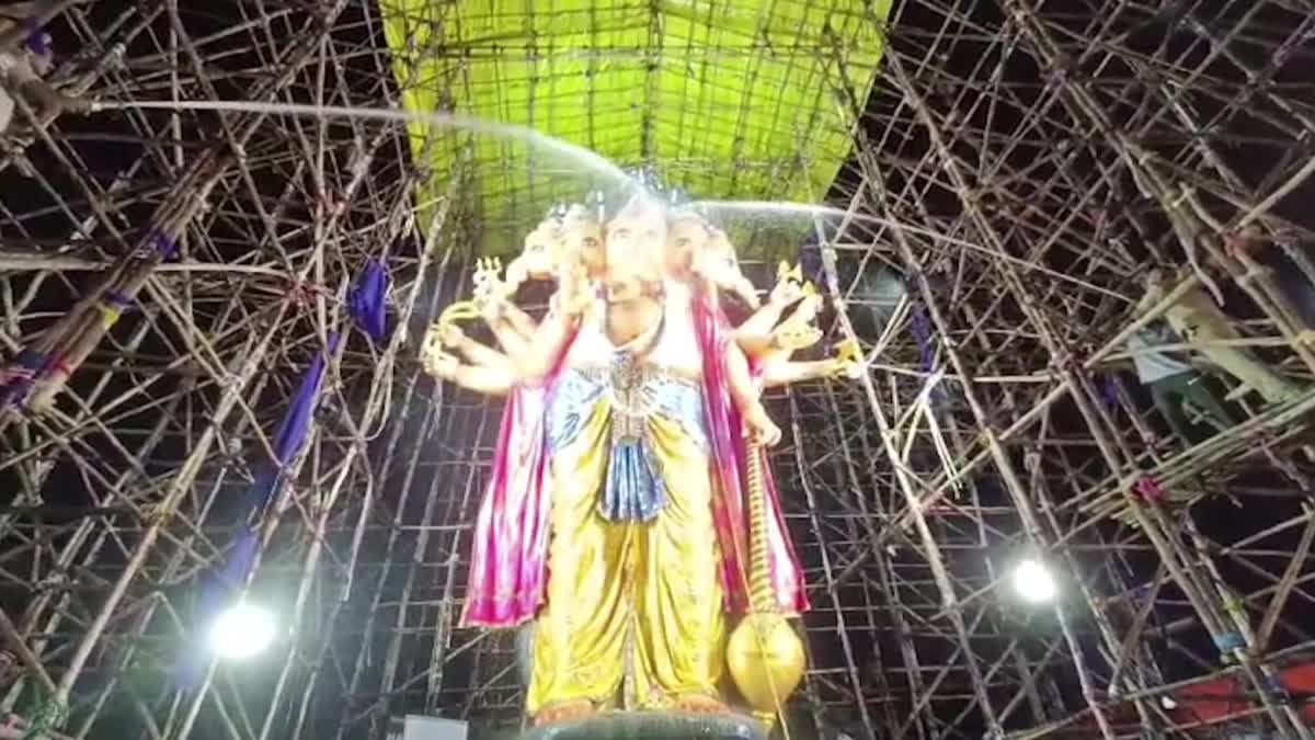 117 feet Ganesh idol in Gajuwaka: 117 అడుగుల భారీ గణనాథుడు.. వండర్ ...