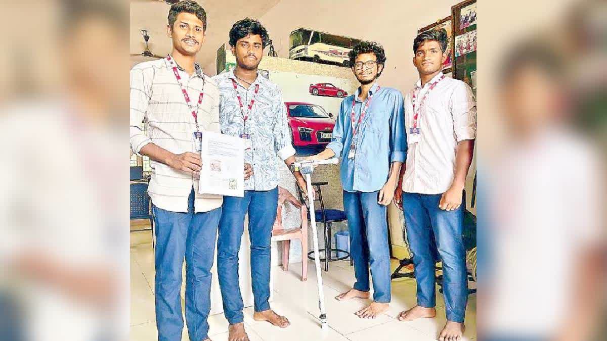 GIET Engineering Students Develop Innovative 'Safety Stick' To Curb ...