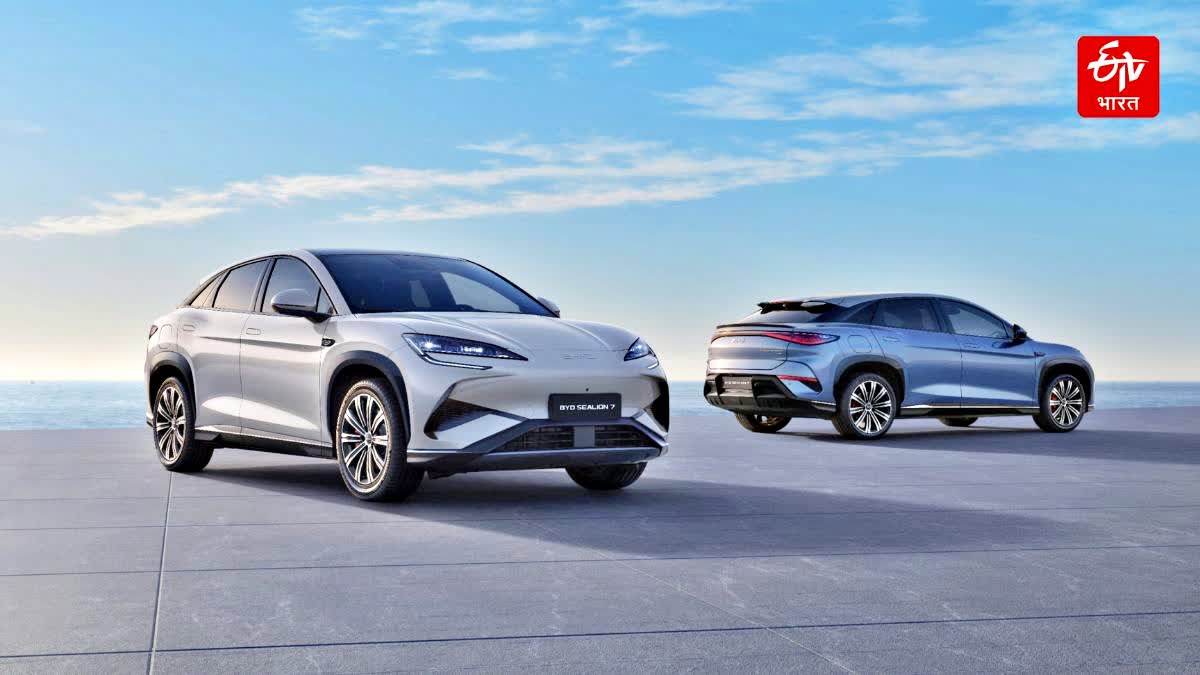 BYD Sealion 7 EV SUV ला Euro NCAP क्रॅश टेस्टमध्ये 5 स्टार रेटिंग