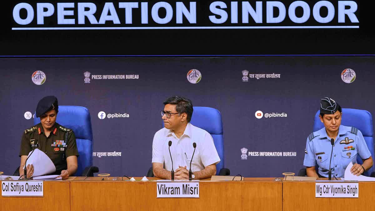 Foreign Secretary Vikram Misri Officially Announces Ceasefire Between ...