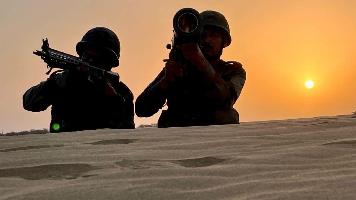 Army Displays Its Battle Readiness for Future War In Rajasthan Desert