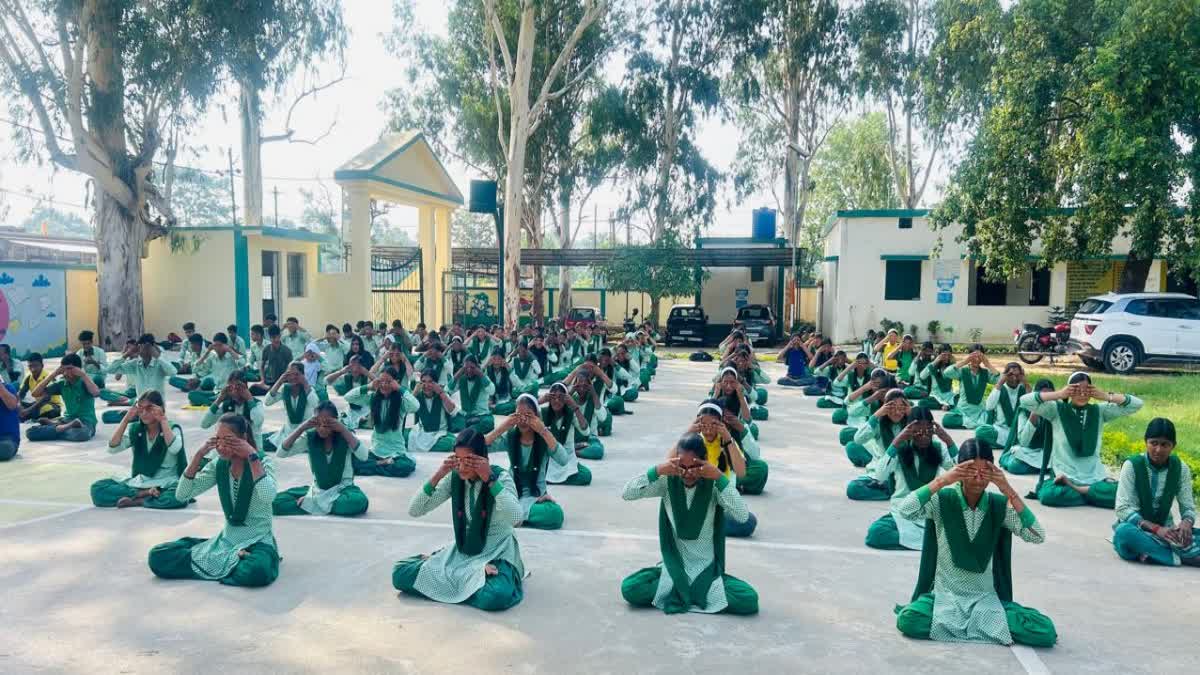 Jharkhand Yoga Day: Students Create History with Mass Yoga Event ...