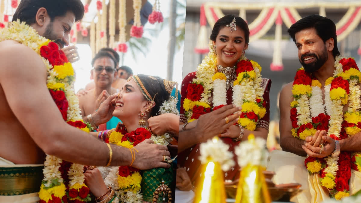 Keerthy Suresh Crying Happy Tears at Her Wedding Is What 15 Years of Love Culminating in ...