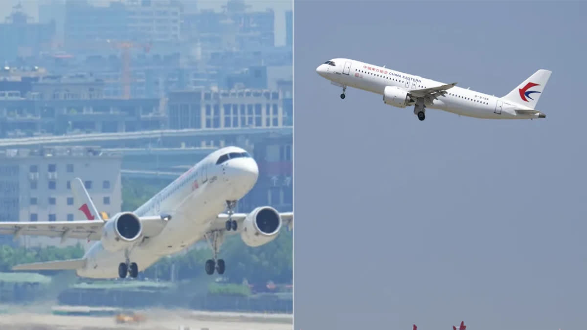 China's first domestically built passenger plane successfully makes its ...