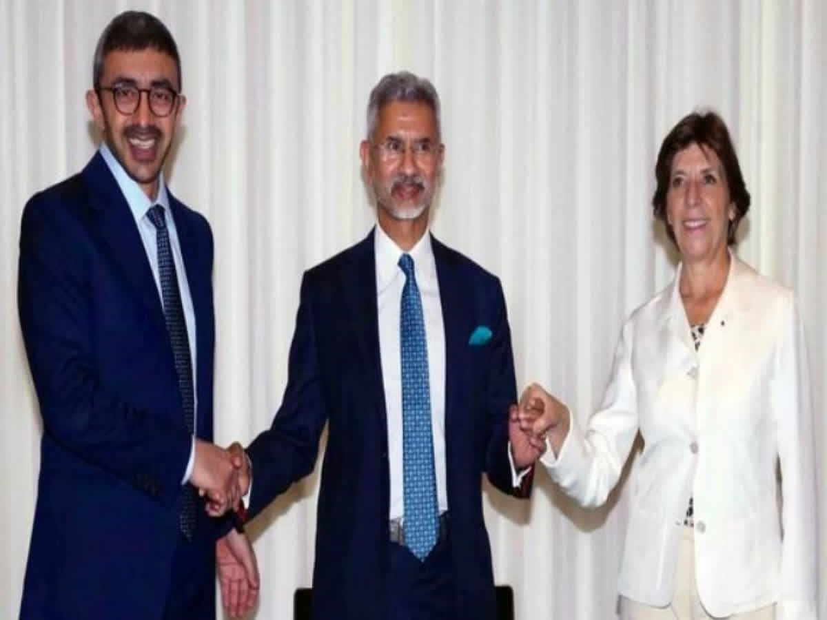 India France And Uae Unveil Plan For Cooperation Under Trilateral