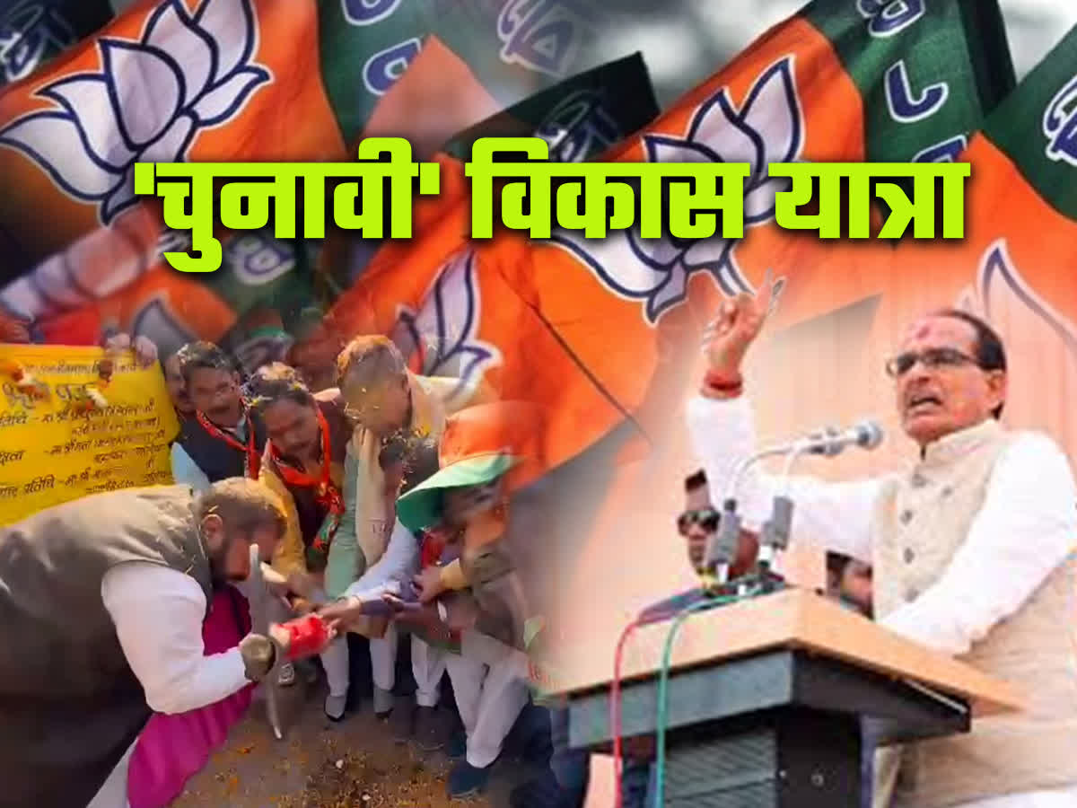MP Assembly Election 2023: चुनाव प्रचार में बदली बीजेपी की विकास यात्रा, 'मंत्रीजी' के पर्चे के ...