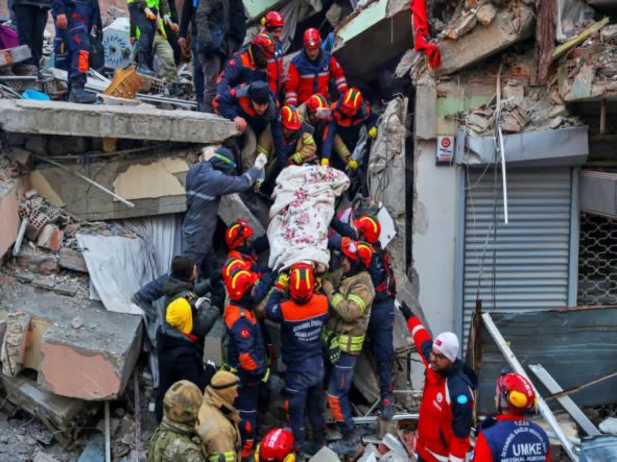 Turkey quake: Family of five saved after 129 hours; Indian field ...