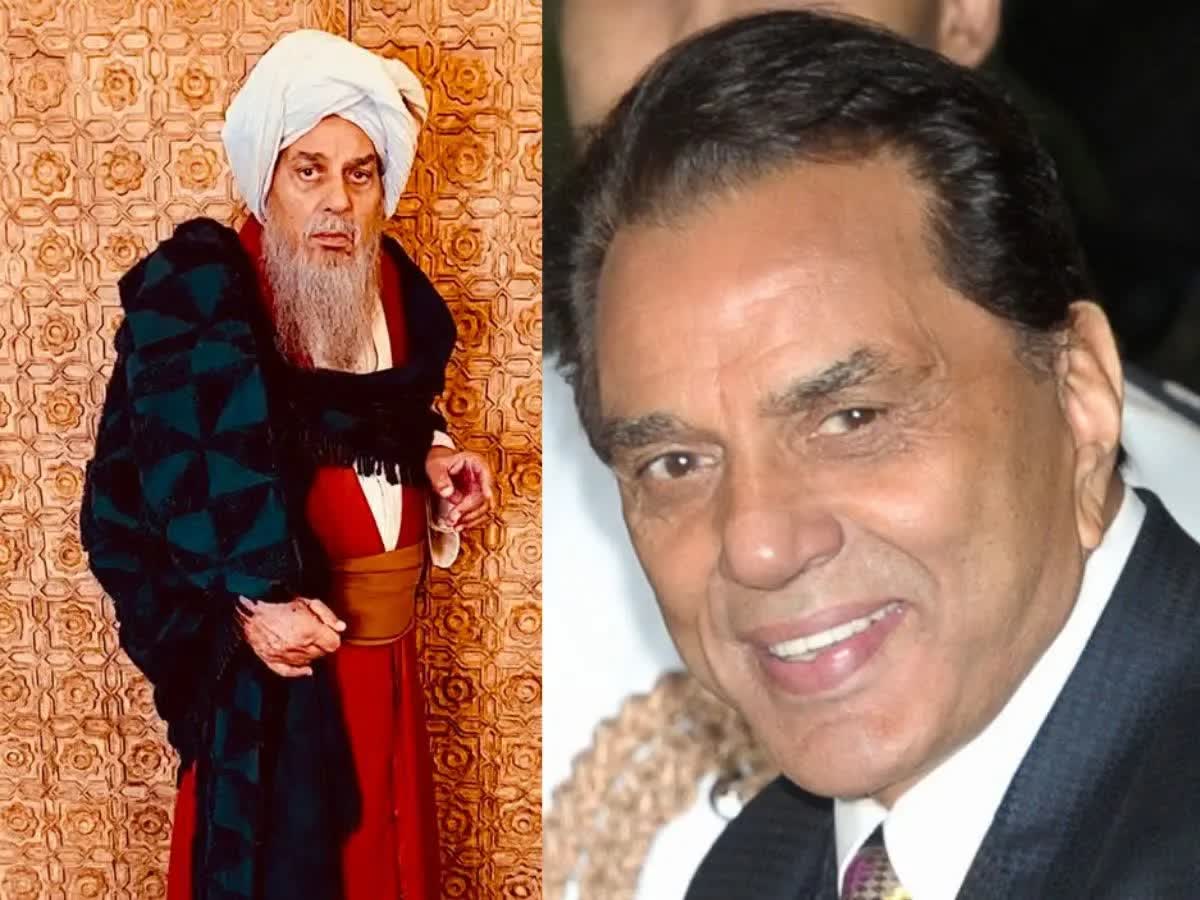 Amazing look of Dharmendra : धर्मेंद्र साकारणार शेख सलीम चिस्तीची ...