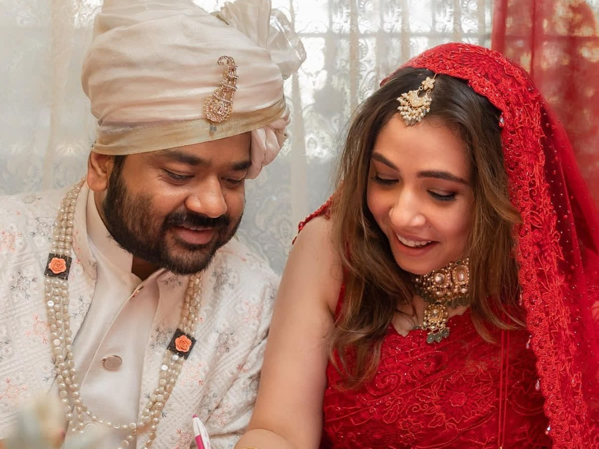 Actress Maanvi Gagroo tied knot with Comedian Kumar Varun, actress ...
