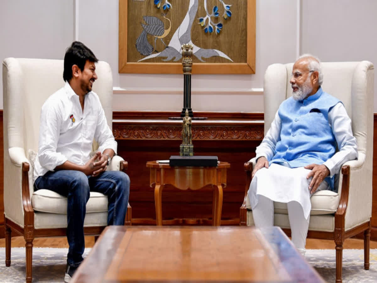 Udhayanidhi Stalin calls on PM Modi, takes up NEET exemption for TN ...