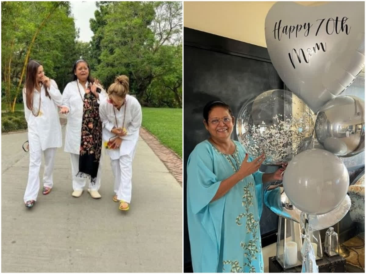 Malaika Arora wishes mom Joyce Arora on her 70th bday with some candid ...