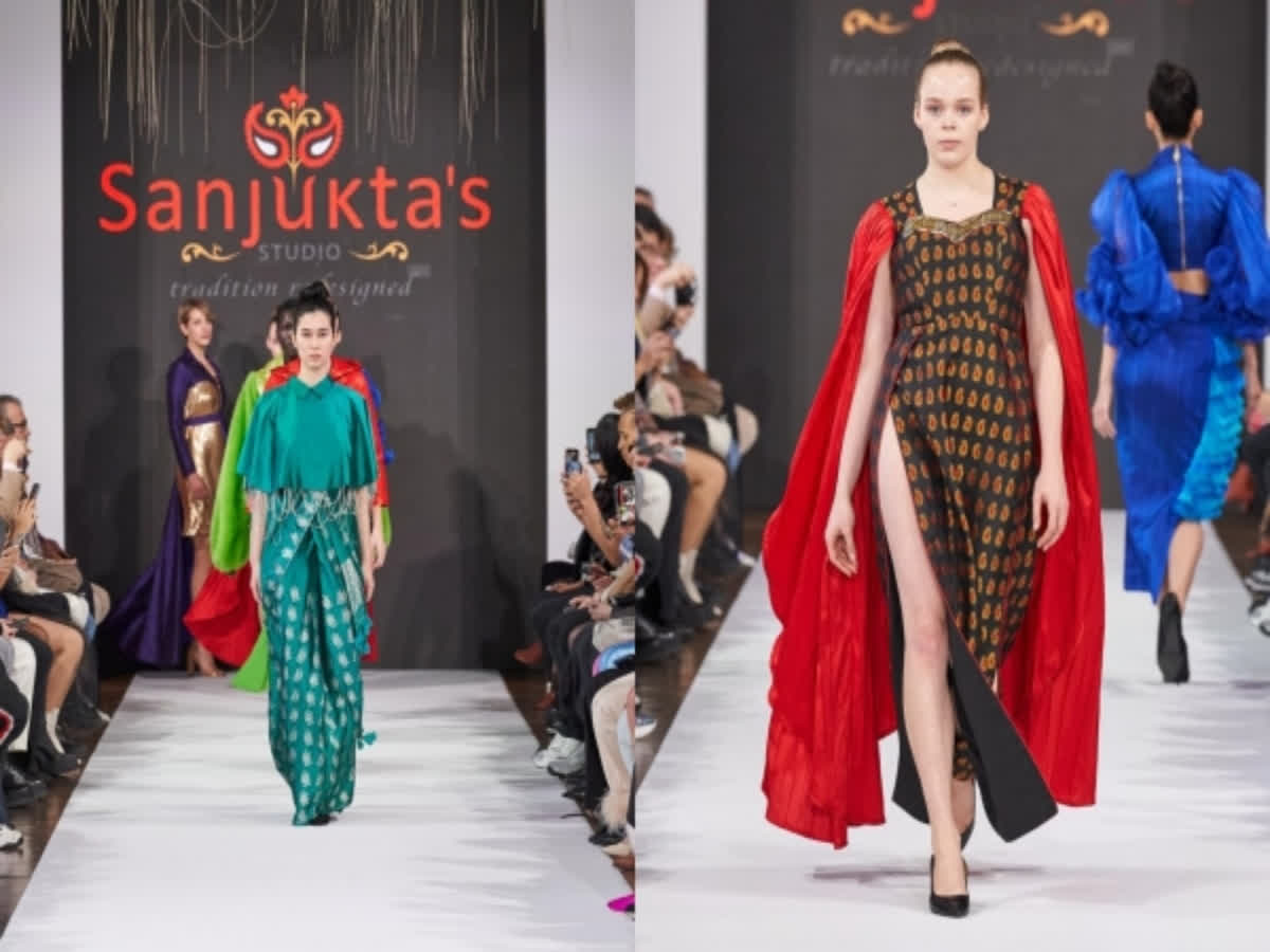 Assam girl Sanjukta Dutta's Chiki Miki collection mesmerizes at Paris ...