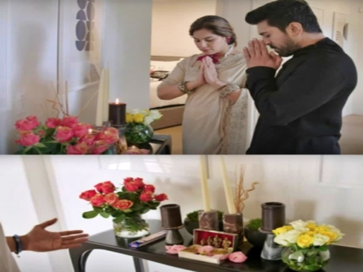 Did you know, Ram Charan and Upasana carry their portable temple to LA ...