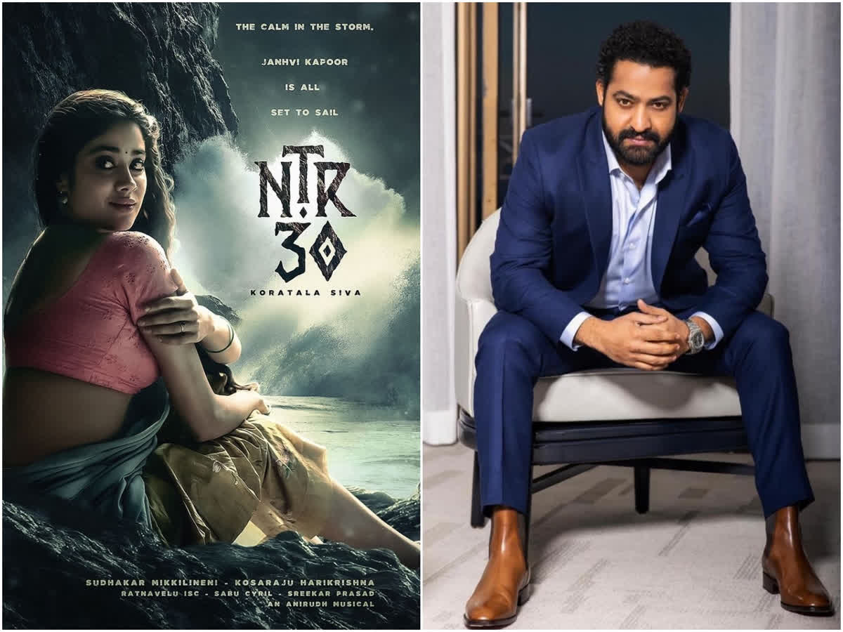 Janhvi Kapoor opens up about working with Jr NTR in NTR 30, says ...