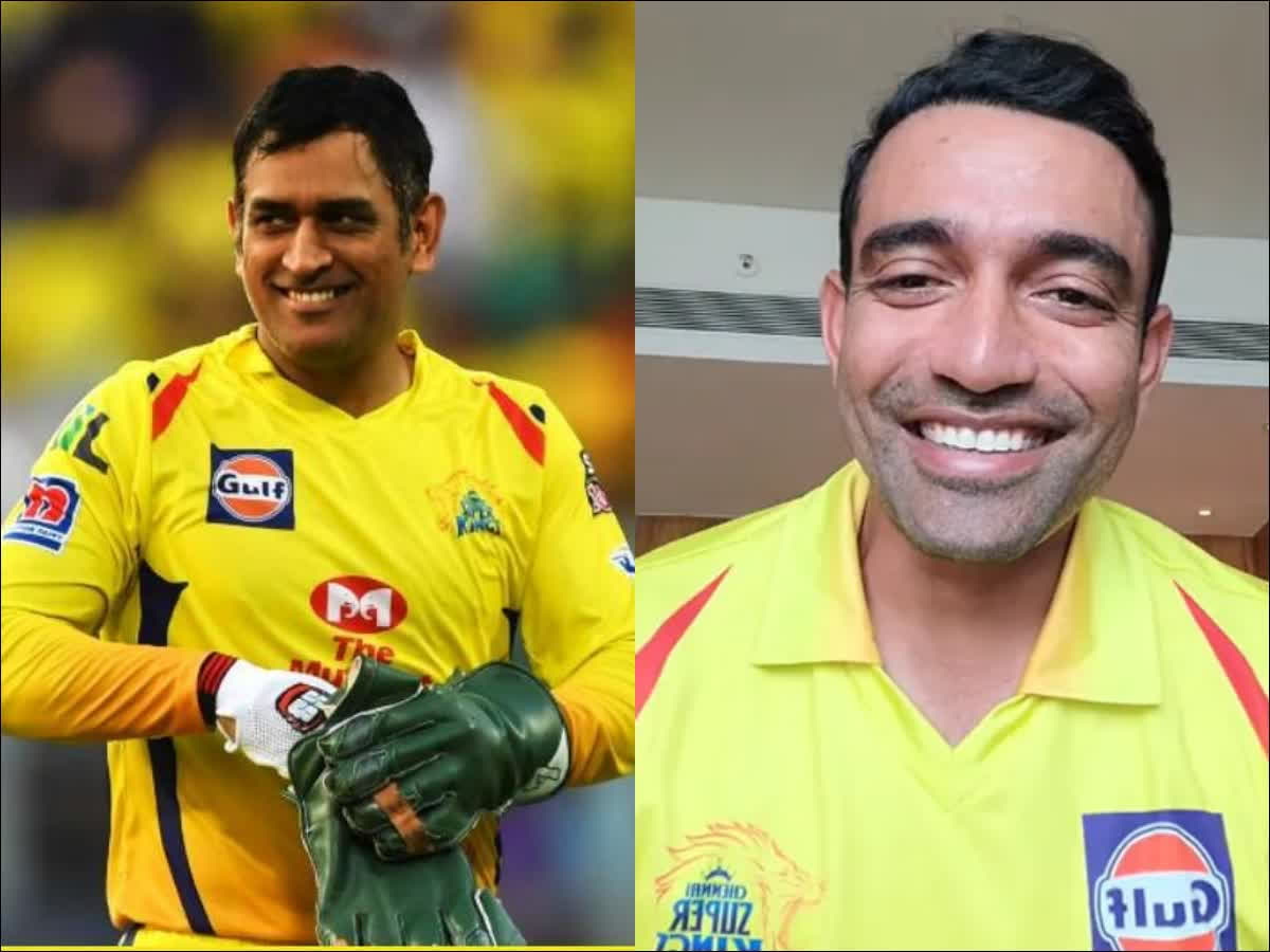 Robin Uthappa On Dhoni : धोनी चिकनशिवाय खातो बटर चिकन! रॉबिन उथप्पाने ...