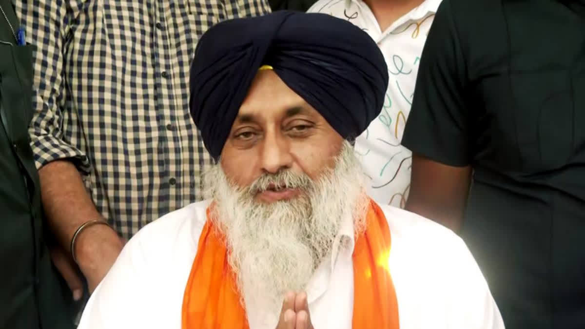 SAD 'True Inheritor' Of Punjab, Time To Save State From Congress, AAP: Sukhbir Singh Badal