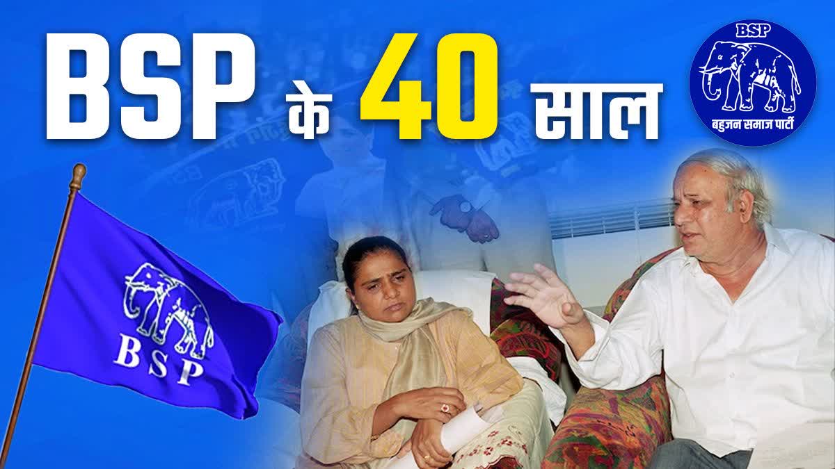 चार दशक पहले हुई थी BSP की स्थापना; चार बार चखा सत्ता का स्वाद, अब राह ...