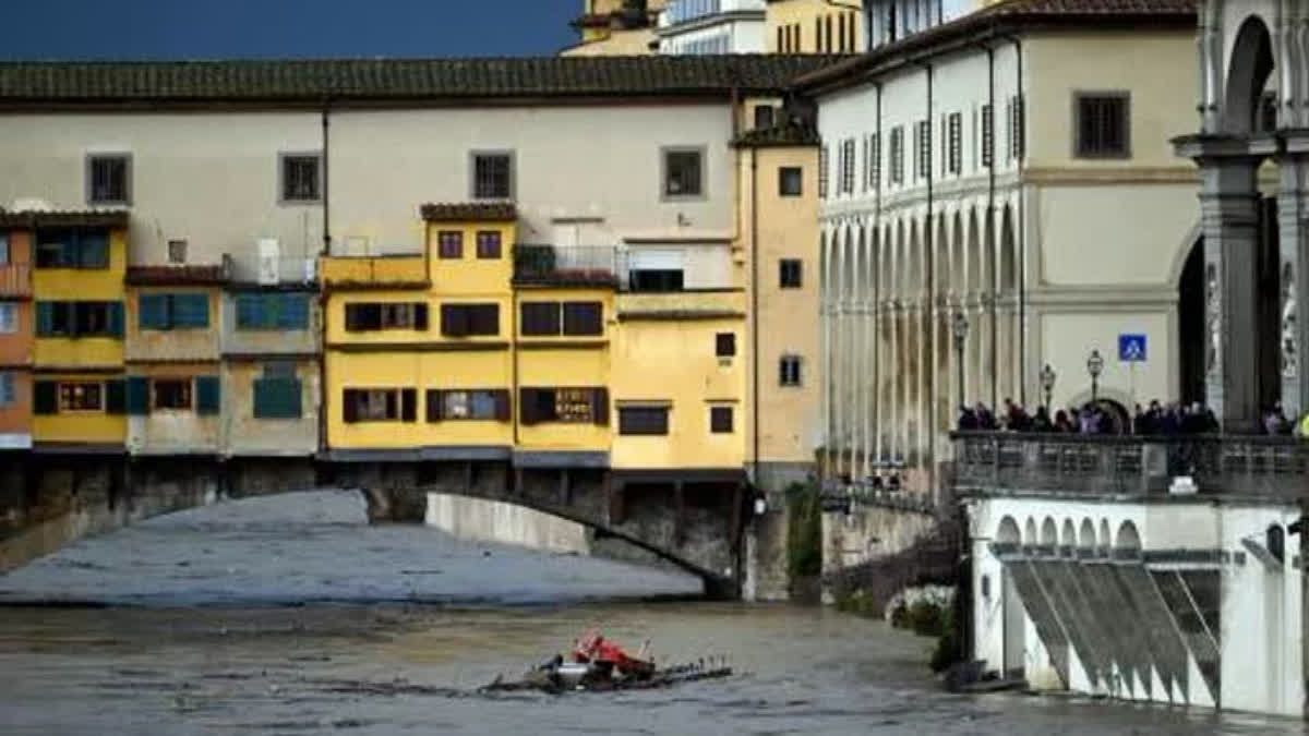 Dozens Evacuated In Italy's Flood-Hit Tuscany