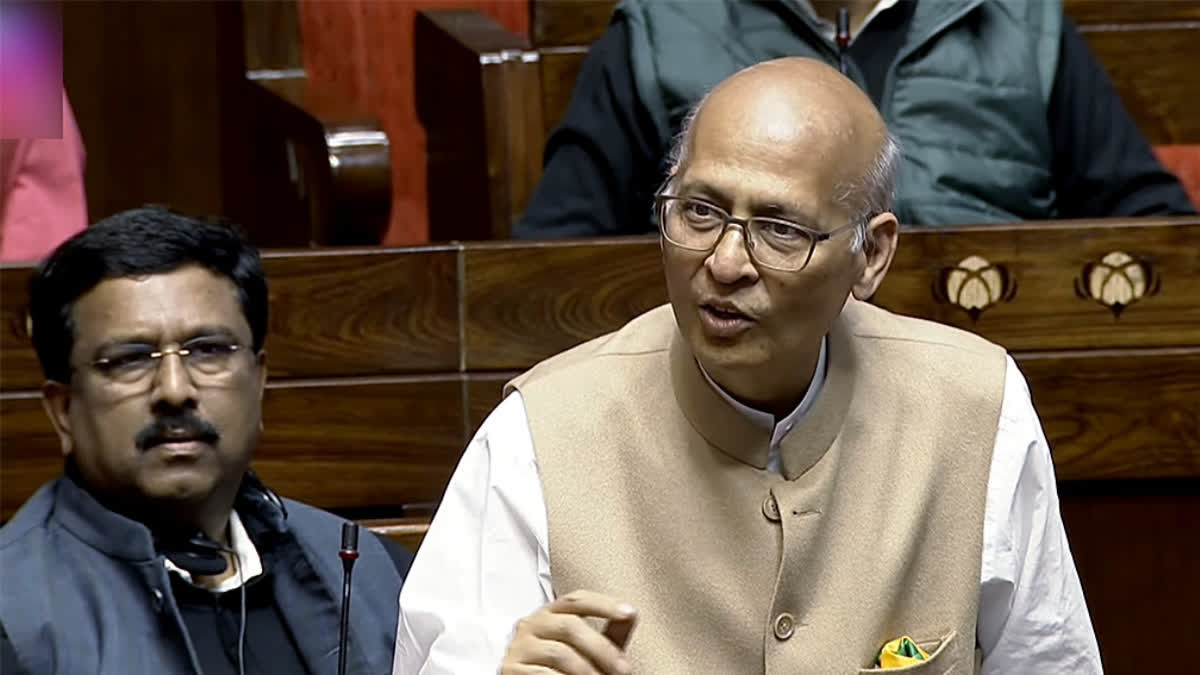 RS Bypolls: Congress Nominates Abhishek Singhvi As Its Candidate From ...