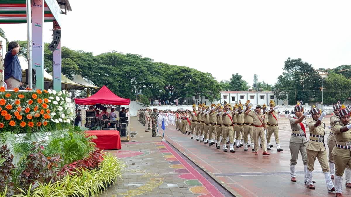 ಶಿವಮೊಗ್ಗ: 12 ವರ್ಷಗಳ ನಂತರ ನೆಹರು ಕ್ರೀಡಾಂಗಣದಲ್ಲಿ ಸ್ವಾತಂತ್ರ್ಯ ದಿನಾಚರಣೆ