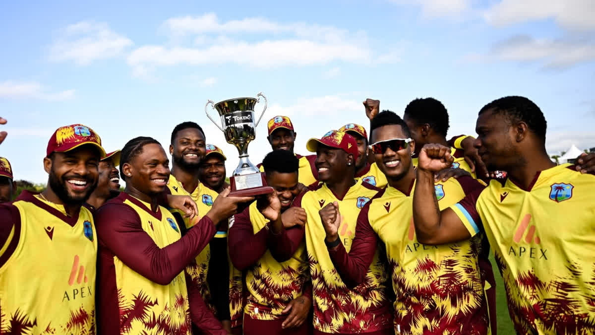 IRE vs WI : West Indies Hammer Ireland By 62 Runs In Third T20I To Win ...