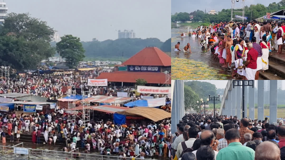 Bali Tharpanam: Scores of devotees perform rituals for ancestors in Kerala