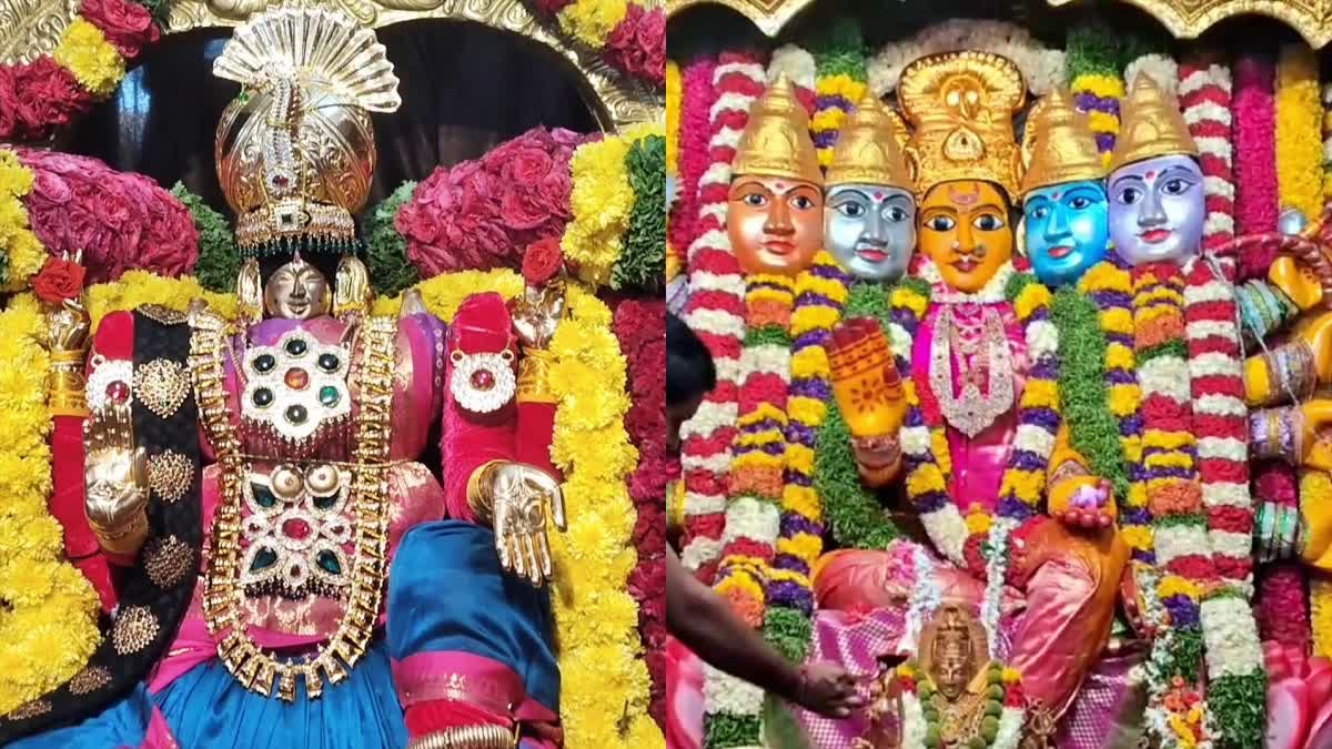Shri Devi Sharan Navaratri Mahotsav in Telangana : రాష్ట్రమంతటా ...