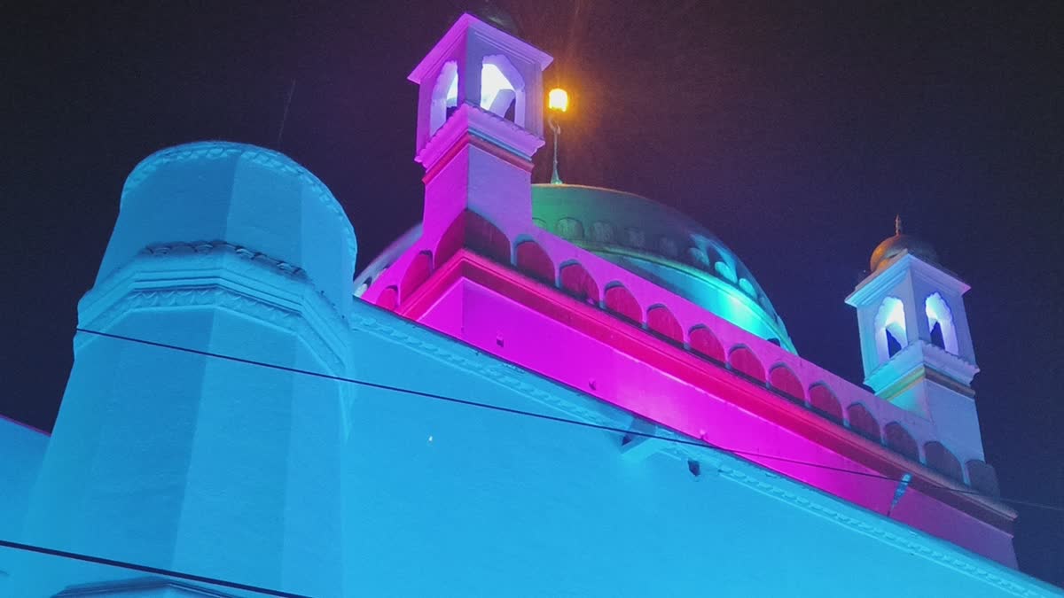 Completion of Painting and LED Light Installation at Shahi Jama Masjid ...