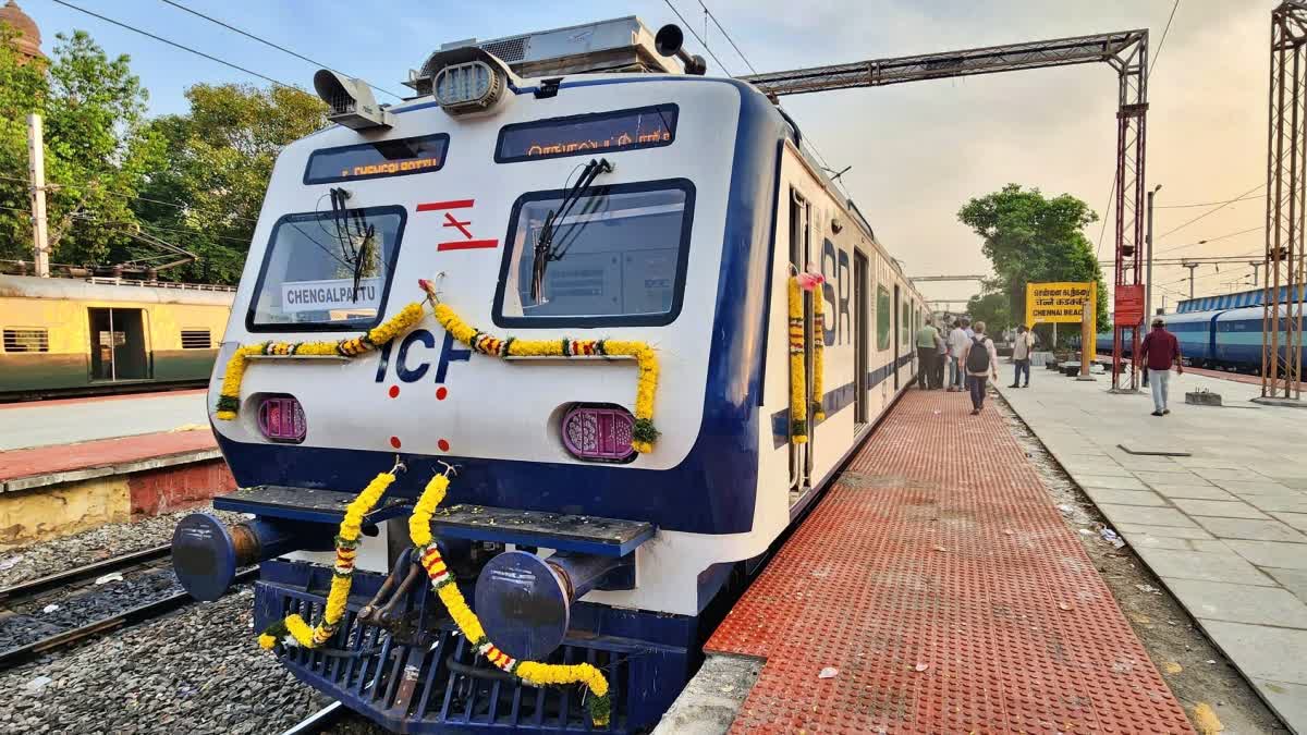 Chennai Division's First AC EMU Train Begins Operations Today; Check Schedule And Ticket Price