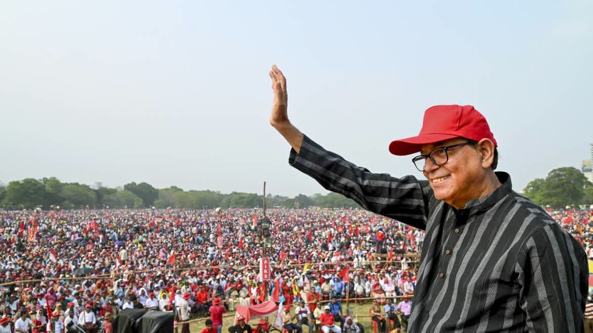 Left With No Choice, CPI(M)'s Salim Puts Up Brave Front At Kolkata's ...