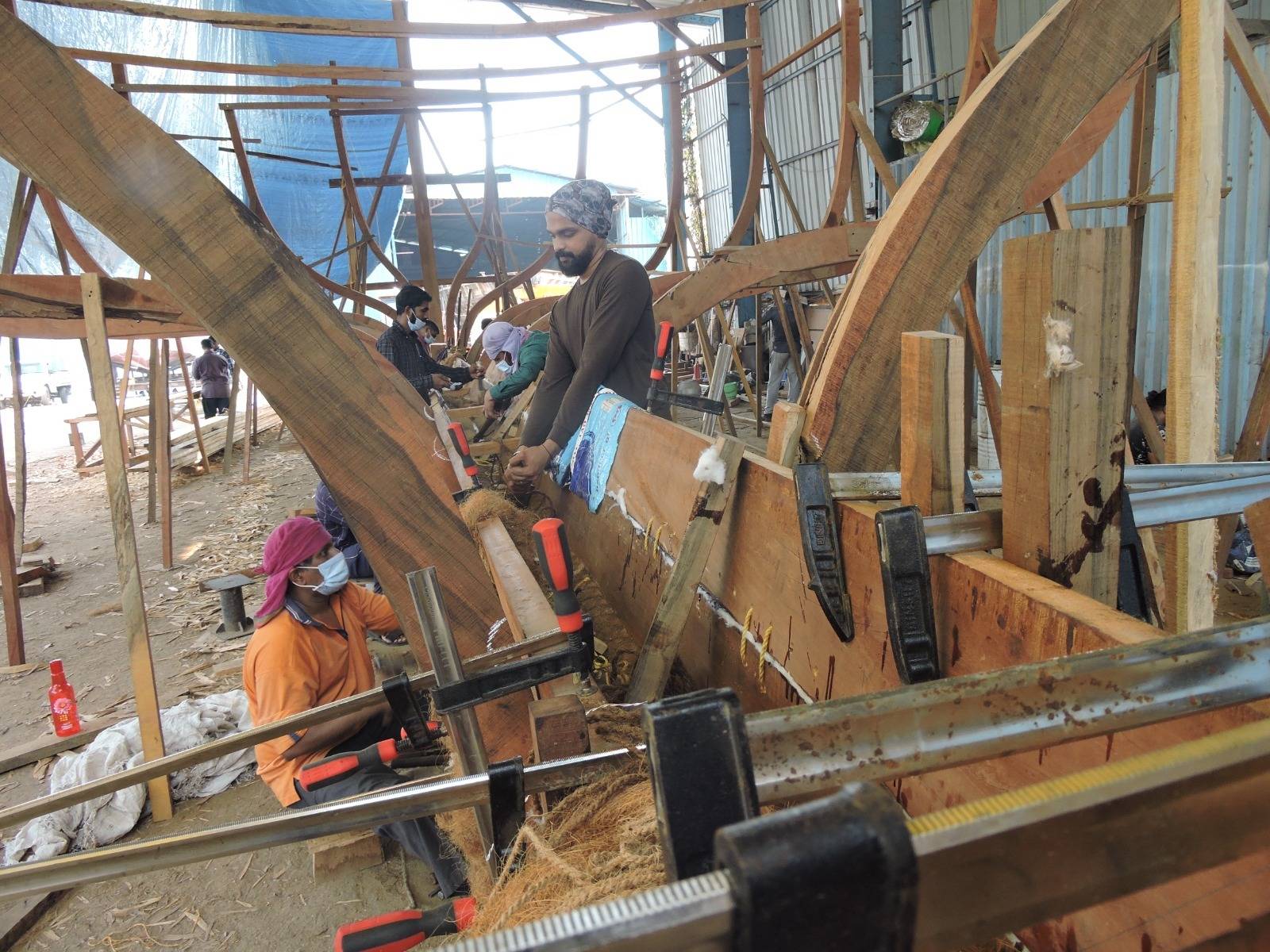 Indian Navy To Induct Ancient Stitched Ship At Karwar Naval Base ...