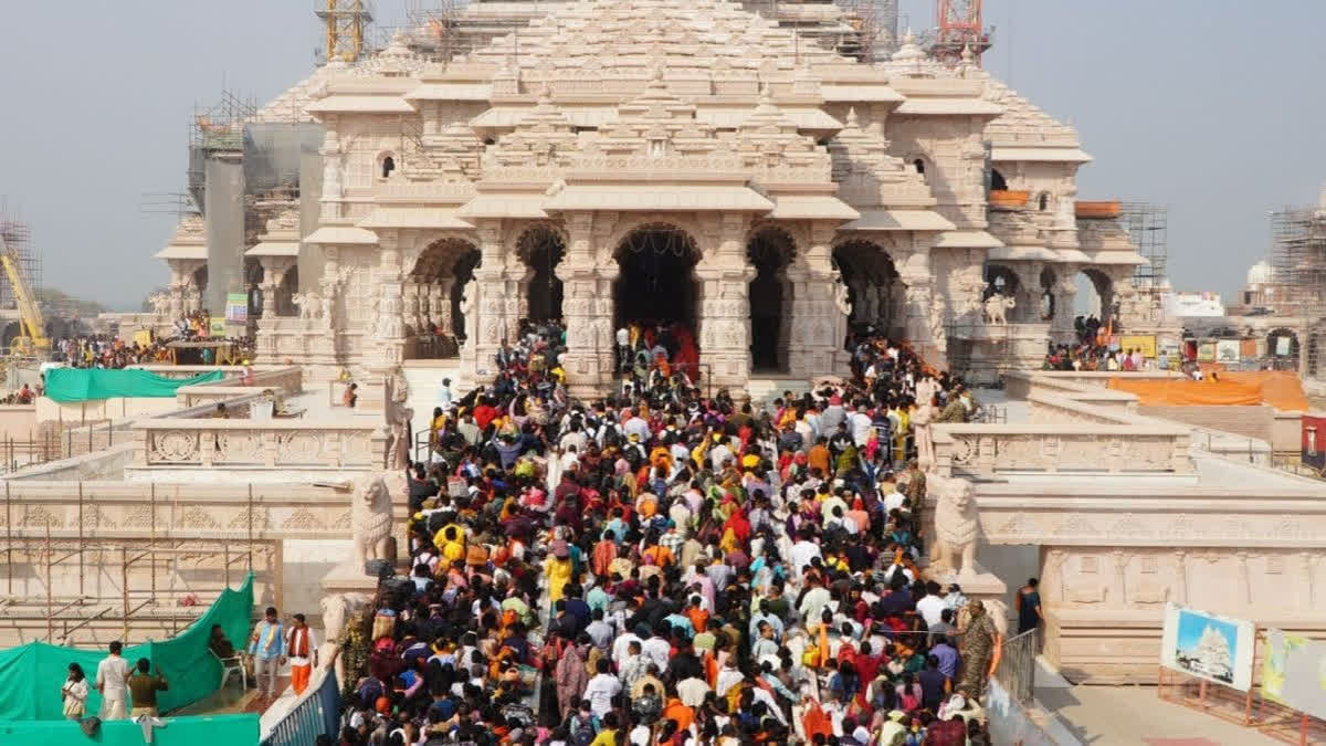 Ayodhya Ram Temple Complex Construction Works Expected To Be Completed ...